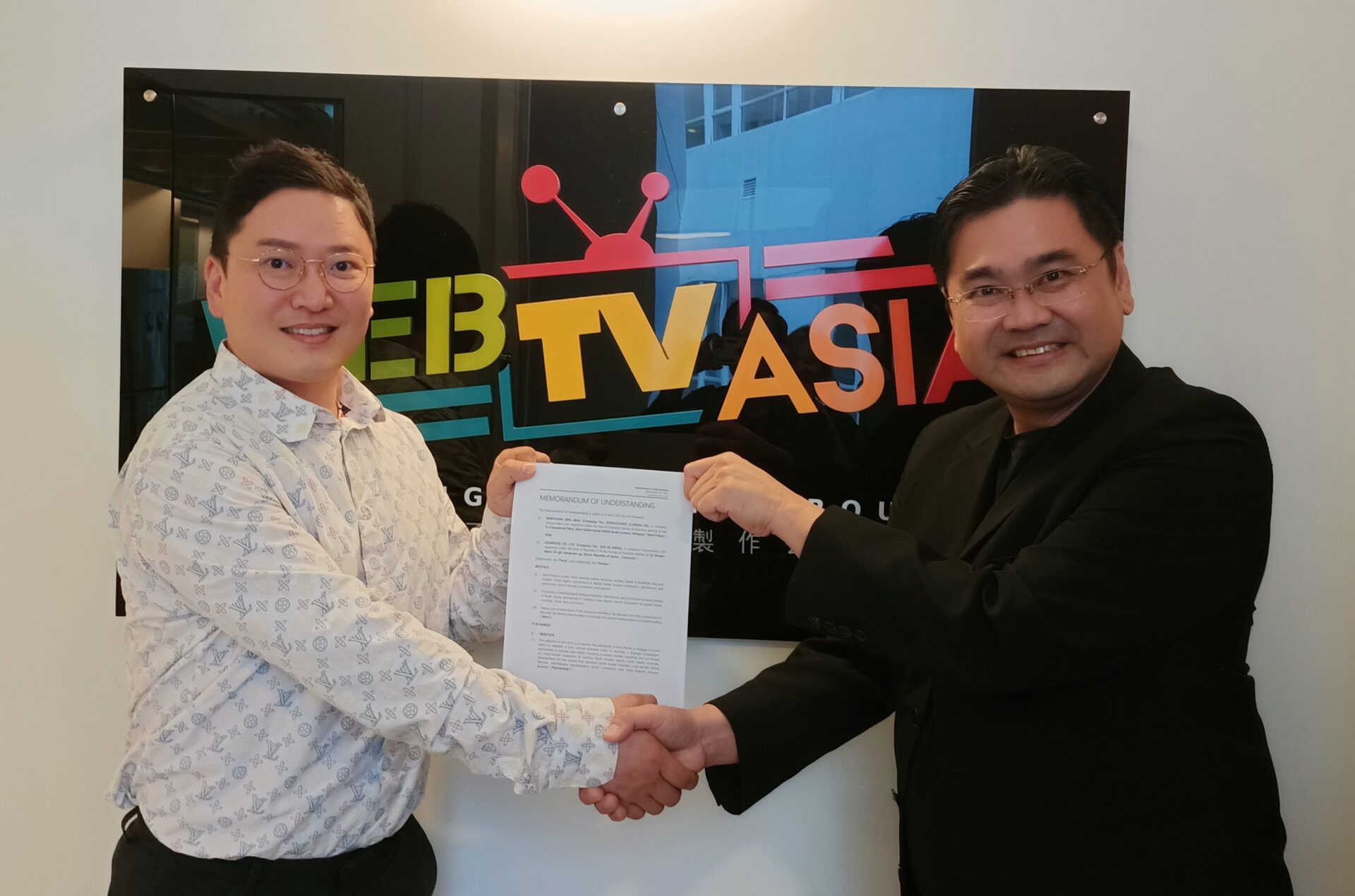 DIGITAL MEDIA PIONEERS WEBTVASIA AND KOREAN DIGITAL MEDIA ENTERTAINMENT ...