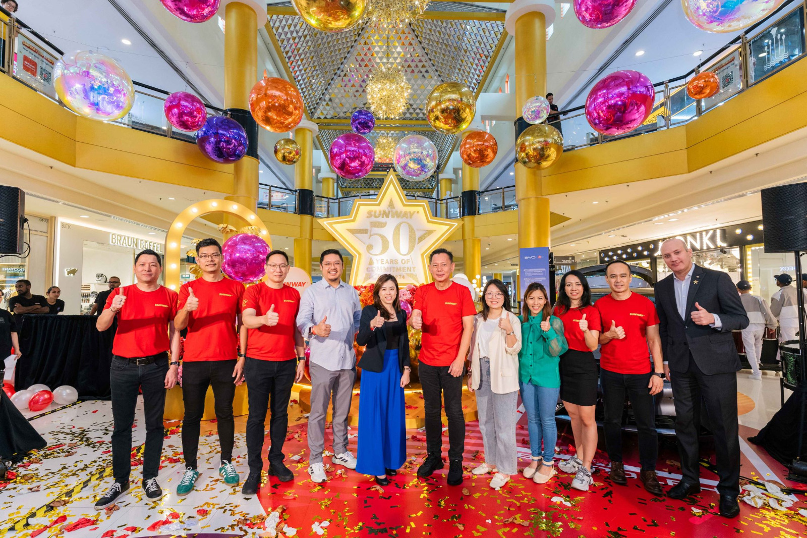 SUNWAY MALLS COMMEMORATES SUNWAY GROUP’S 50TH ANNIVERSARY WITH A ...
