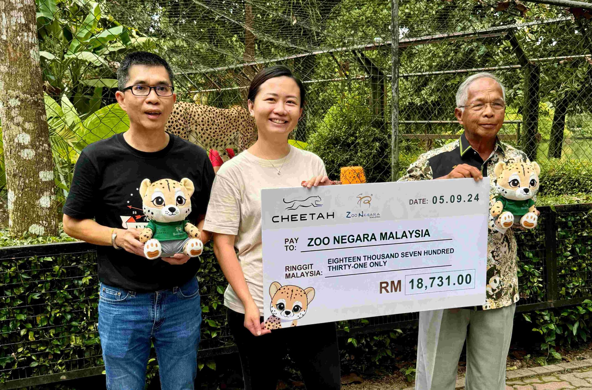 CHEETAH HOLDINGS BERHAD ADOPTS ZOO NEGARA’S CHEETAH, LAUNCHES LIMITED ...